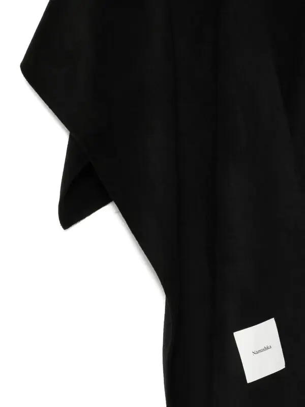 Nanushka Kamin Scarf - Black