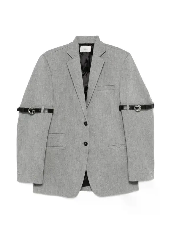 Coperni Button-down Blazer - Grey