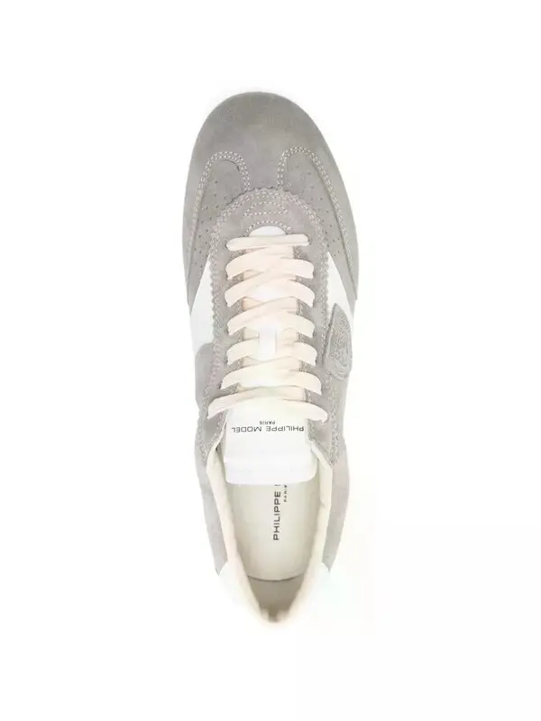 Philippe Model Panelled Leather Sneakers