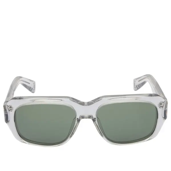 A. SOCIETY X Universal Works Aberdeen Sunglasses - Grey/dark Green