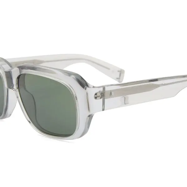 A. SOCIETY X Universal Works Aberdeen Sunglasses - Grey/dark Green