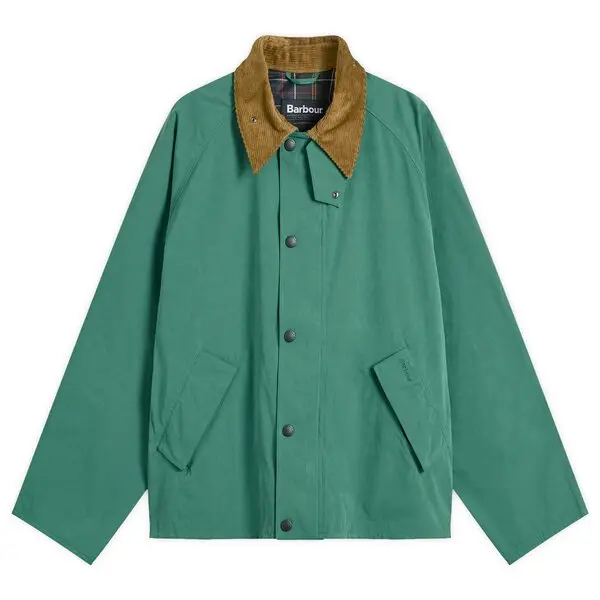 Barbour Os Transporter Casual Jacket - Racing Green