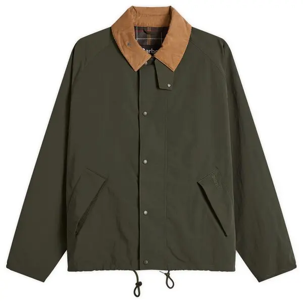 Barbour Transport Nylon Casual Jacket - Sage