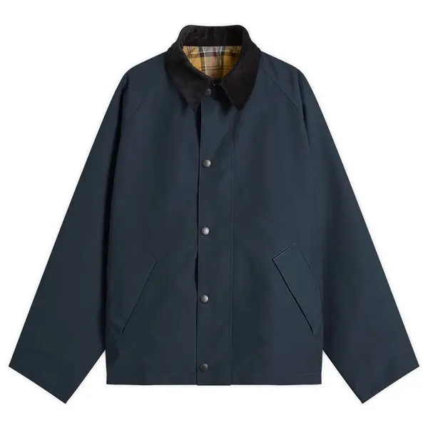 Barbour Os Reversible Transporter Casual Jacket - Navy