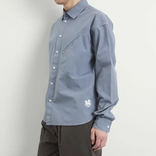 RANRA Field Cotton Long Sleeve Shirt