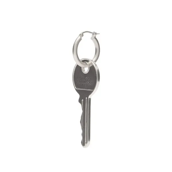 MAISON MARGIELA Key Earrings - Silver