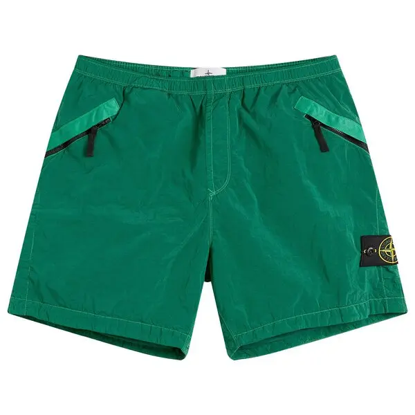 Stone Island Nylon Metal Shorts - Malachite