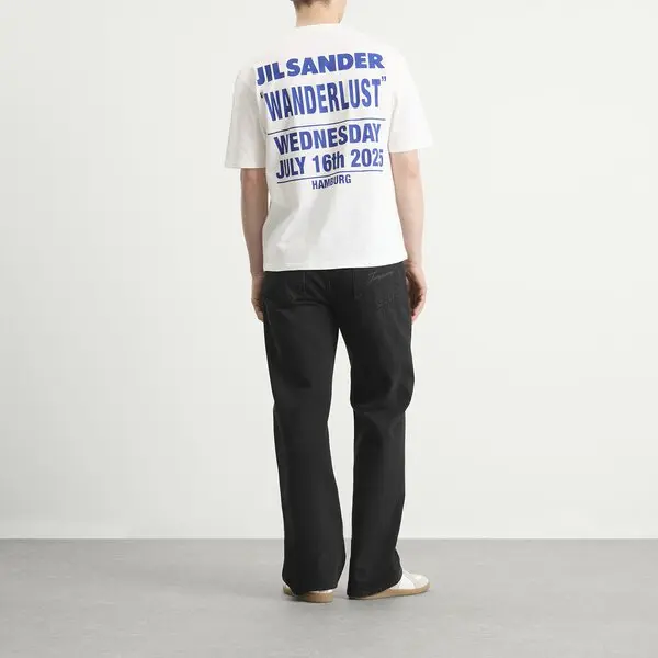 JIL SANDER Wunderlust Wave Print T-shirt