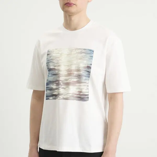 JIL SANDER Wunderlust Wave Print T-shirt