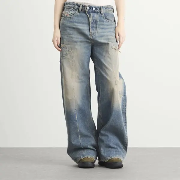 DIESEL® 1996 D-sire Wide-leg Jeans - Blue
