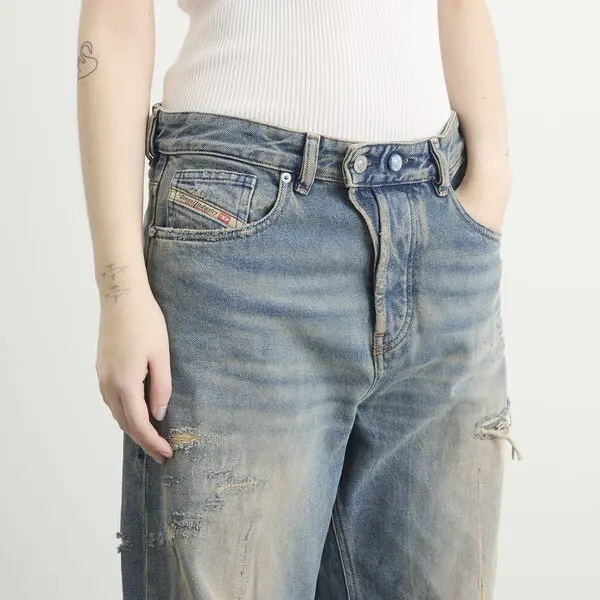 DIESEL® 1996 D-sire Wide-leg Jeans - Blue
