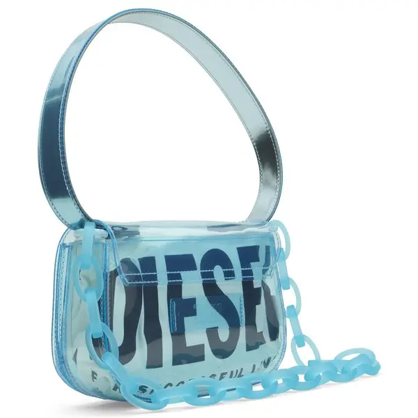 DIESEL 1dr Logo Perspex Handbag