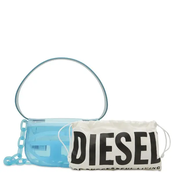 DIESEL 1dr Logo Perspex Handbag