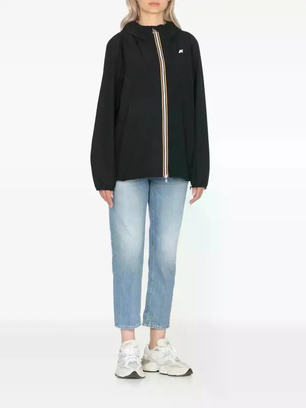K-WAY Marguerite Hooded Zip-front Jacket