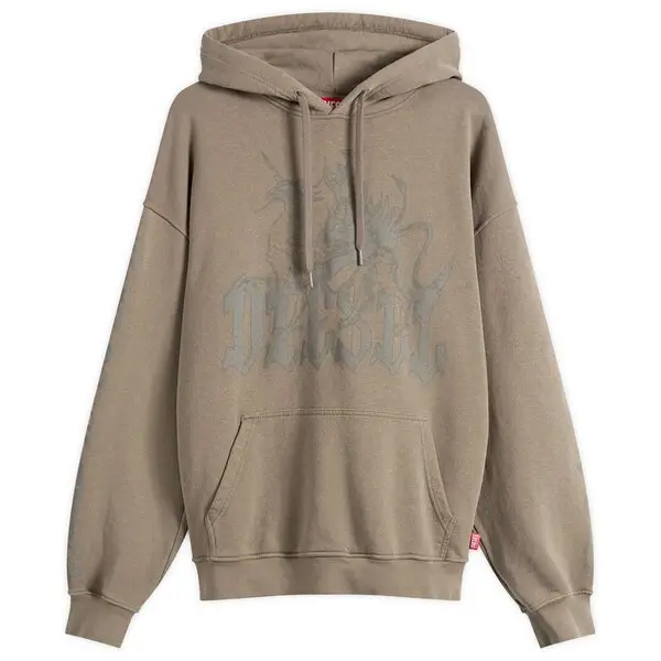 DIESEL Griffon Hoodie - Brown