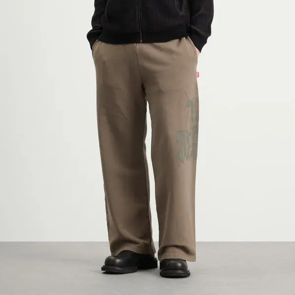 DIESEL Gro Wide Leg Sweatpants