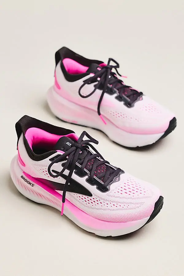 Brooks Glycer 23 Sneakers - White/phantom/cyber Pink