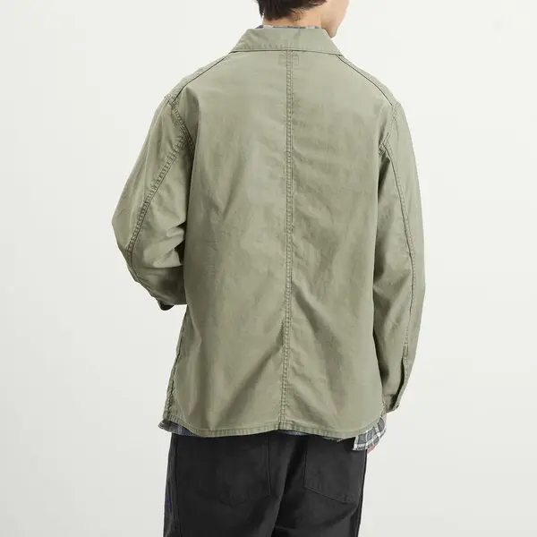 Needles Reversed Sateen Coverall Jacket