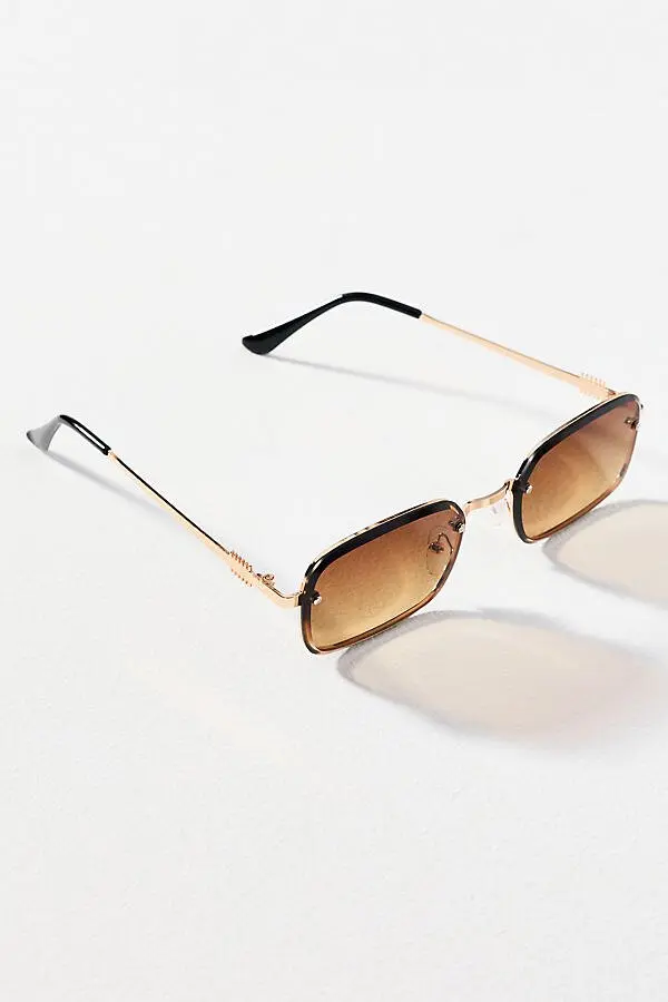 I-SEA Frameless Rectangle Sunglasses