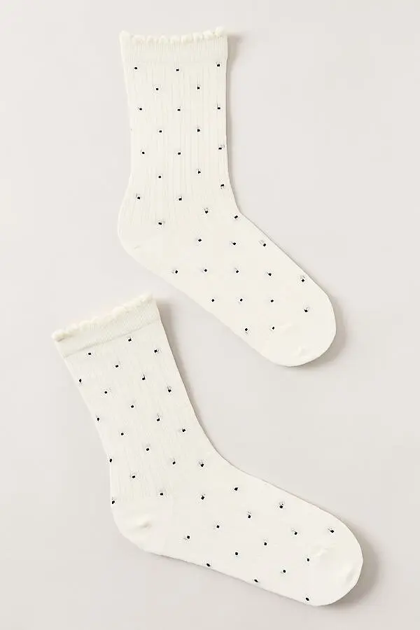 CASA CLARA Martique Polka Dot Socks