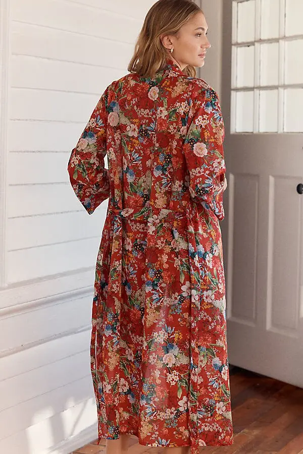 PAPINELLE Holly Cotton Maxi Robe