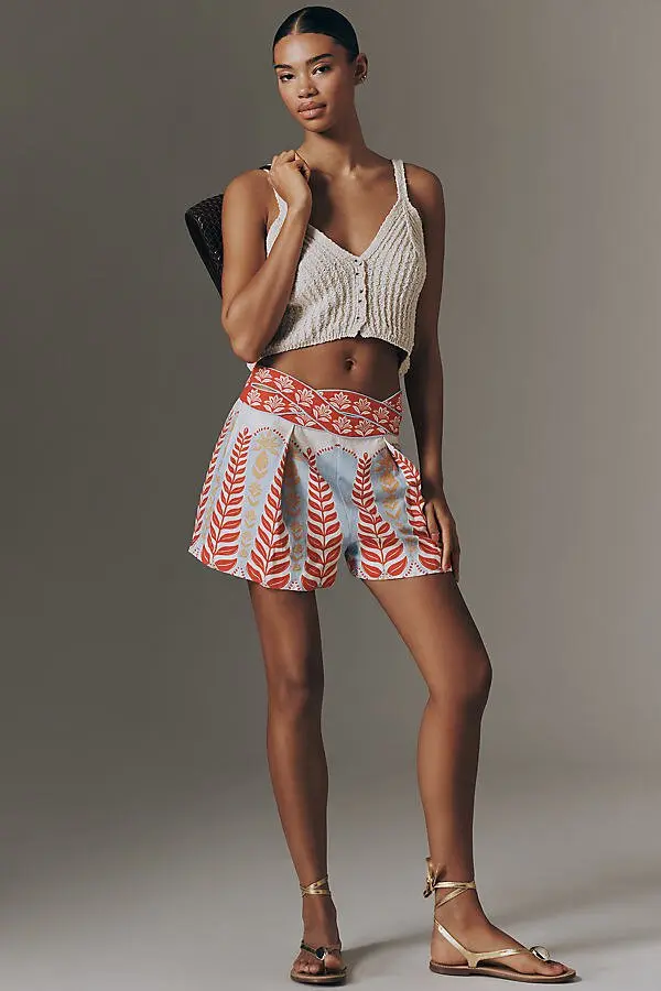 Farm Rio Braided Waist Shorts - Ainika Martina