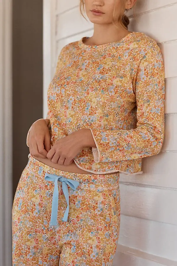 PAPINELLE Cotton Carly Knit Boxy Pajama Set