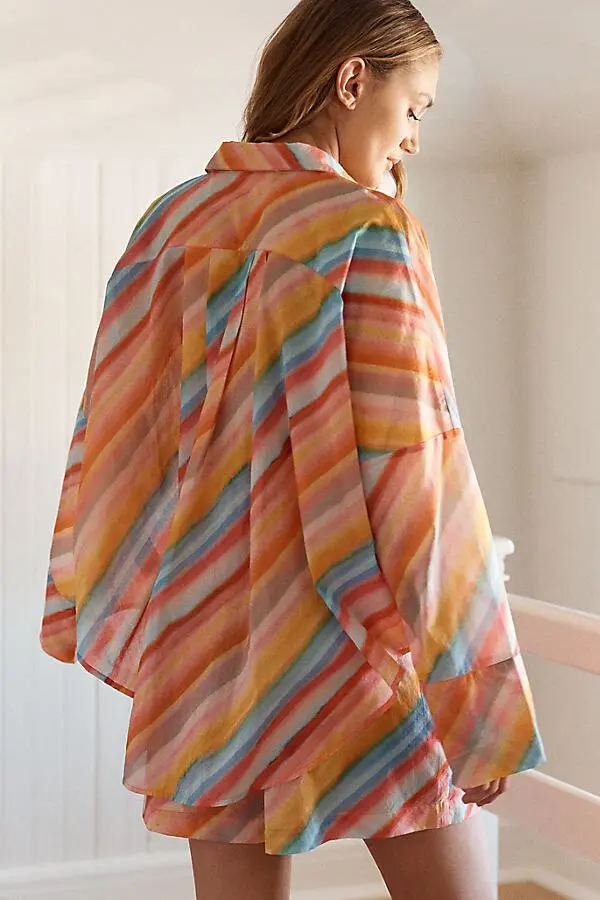 PAPINELLE Cotton Sophie Stripe Pajama Set