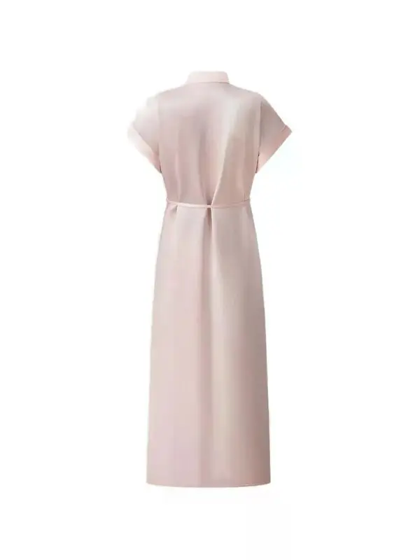 Shanghai Tang Knotted Silk Dress