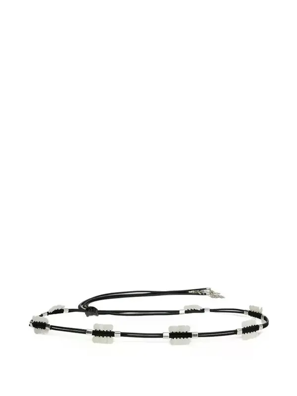 Isabel Marant Ranea Leather Belt - Black