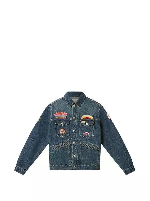 MARANT Jarvey Embroidered Denim Jacket