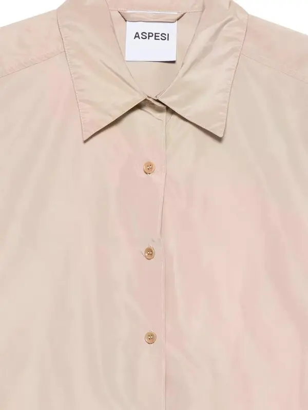 Aspesi Technical Buttoned Shirt