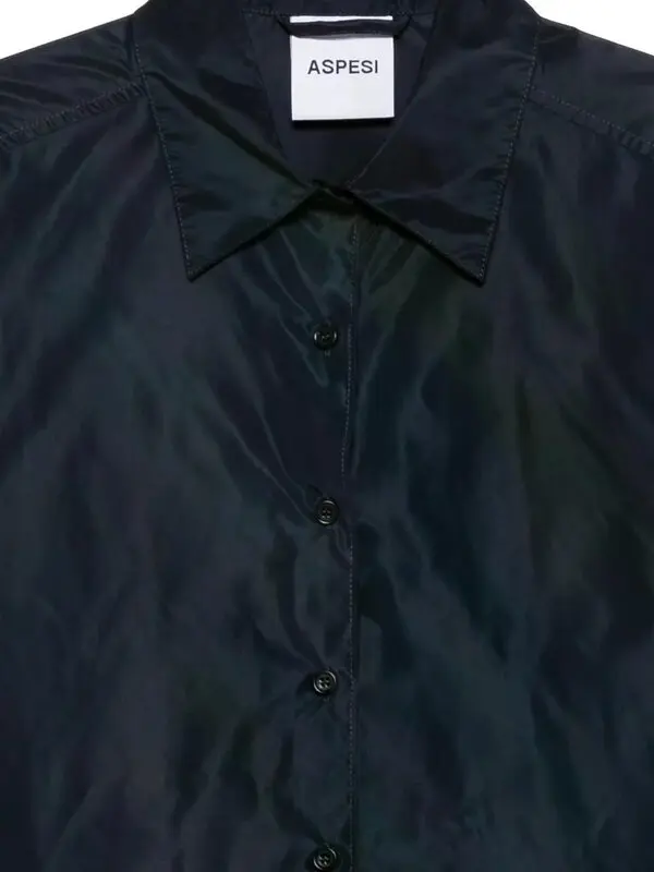 Aspesi Technical Buttoned Shirt