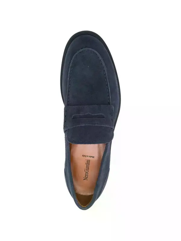 NEROGIARDINI Penny Leather Loafers