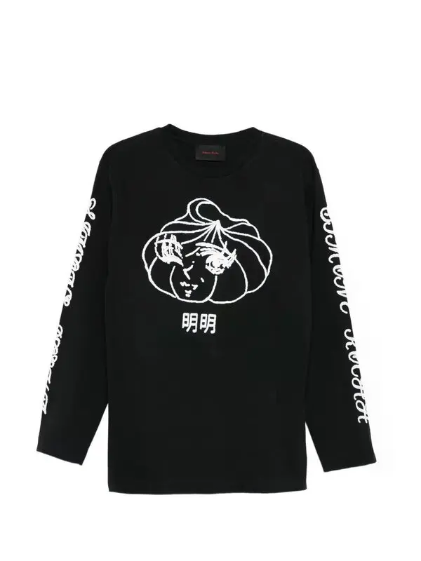 Simone Rocha Long-sleeve T-shirt - Black