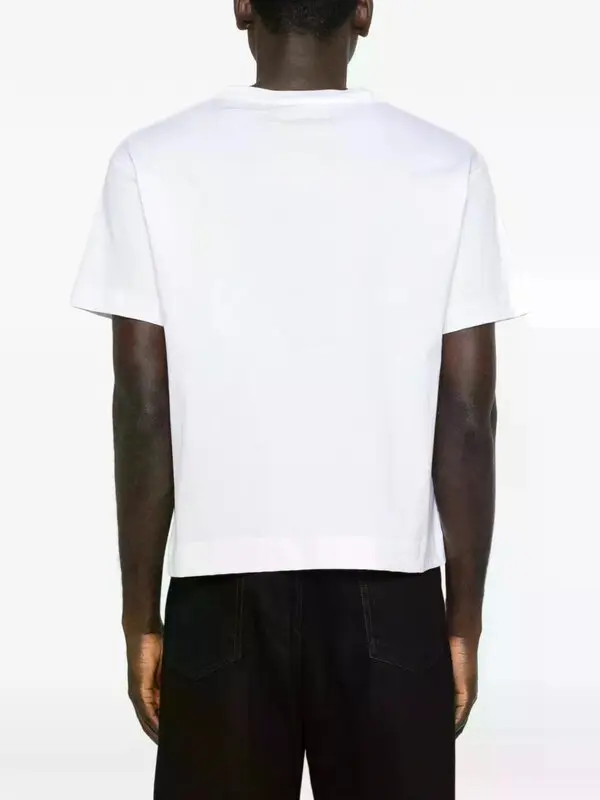 Simone Rocha Flower-appliqué T-shirt - White