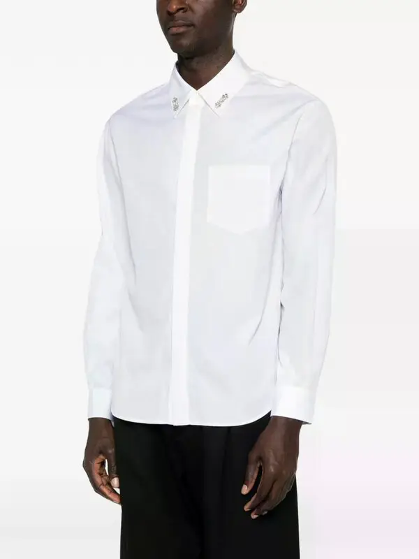Simone Rocha Embellished-collar Shirt