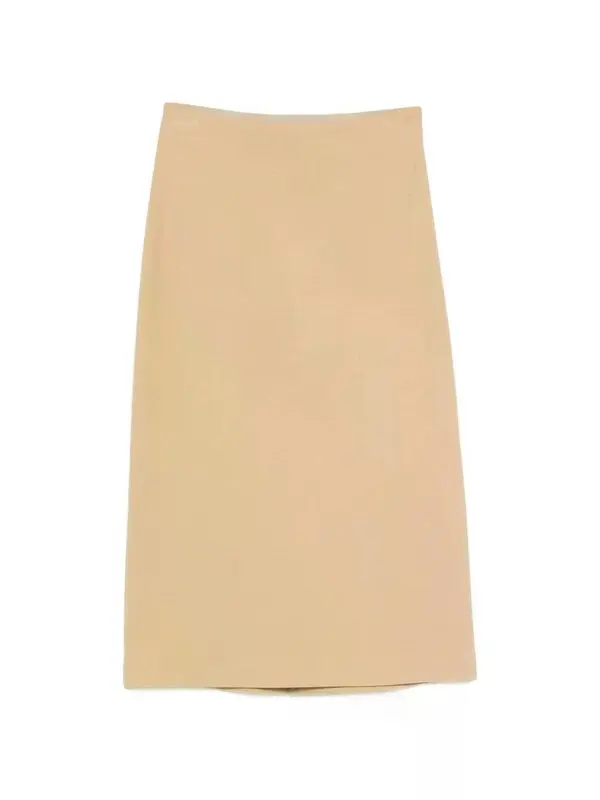 Liviana Conti A-line Midi Skirt - Neutrals