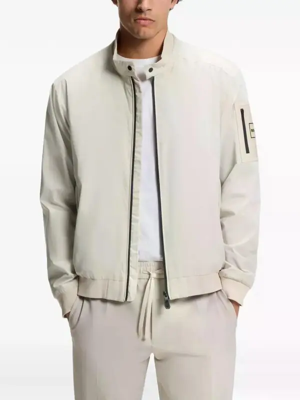 BOSS Jacket With Patch Pockets