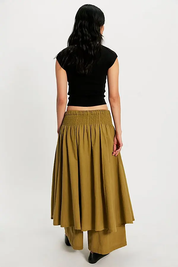 Rujuta Sheth Rue Pants - Olive Stone