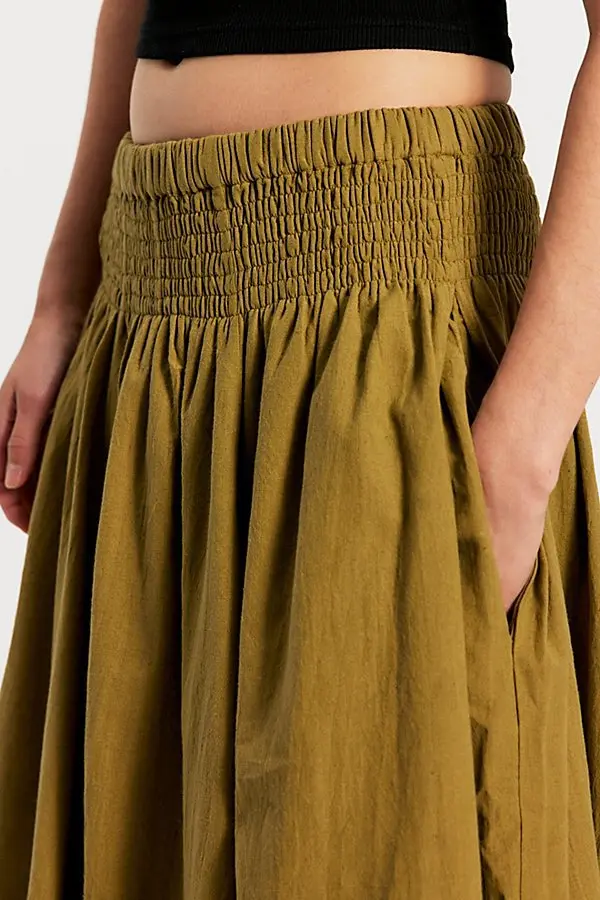 Rujuta Sheth Rue Pants - Olive Stone
