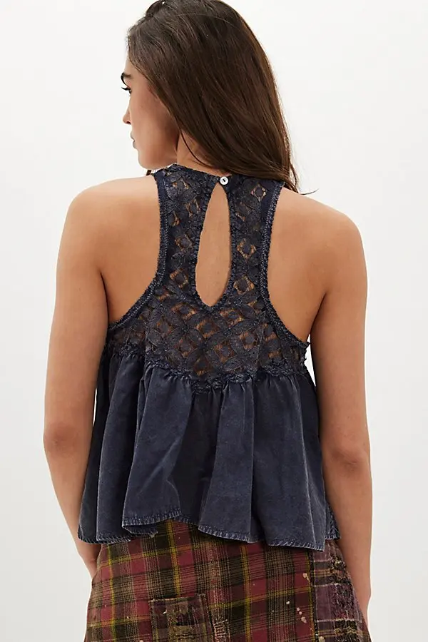 Free People Wandering Light Top - Twinkling Twilight