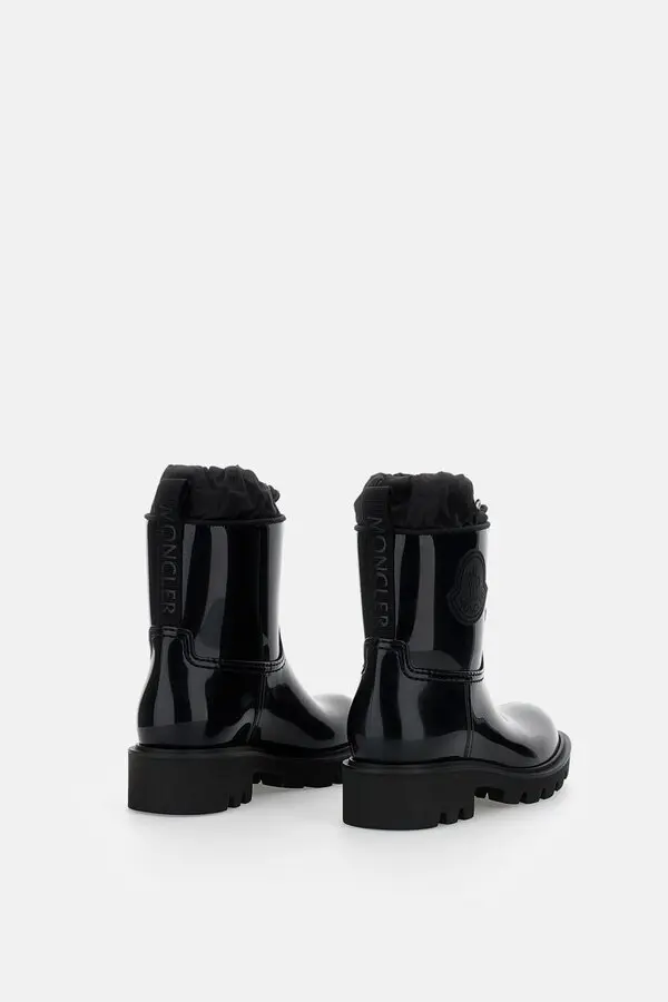 Moncler Kickstream Mid-calf Rain Boots - Black