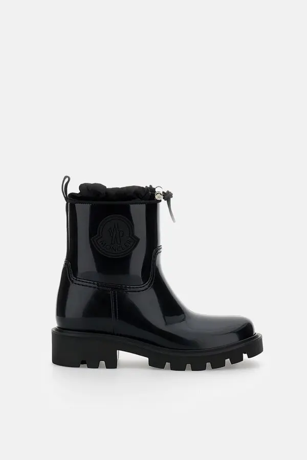 Moncler Kickstream Mid-calf Rain Boots - Black