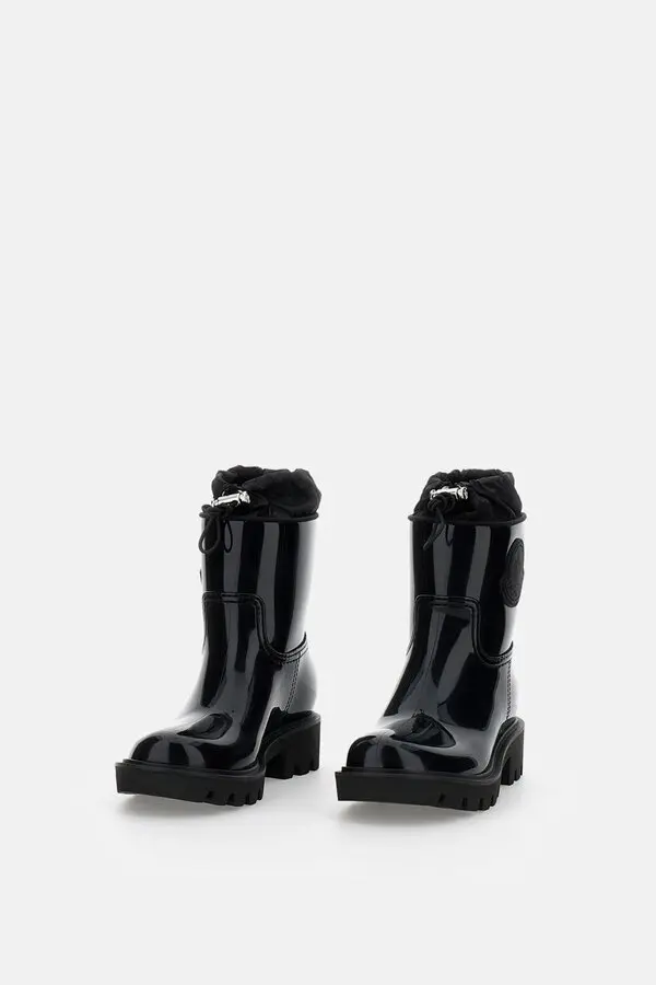Moncler Kickstream Mid-calf Rain Boots - Black