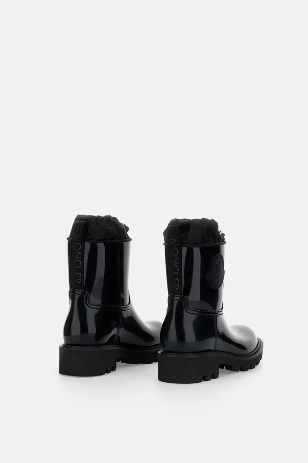 Moncler Kickstream Mid-calf Rain Boots - Black