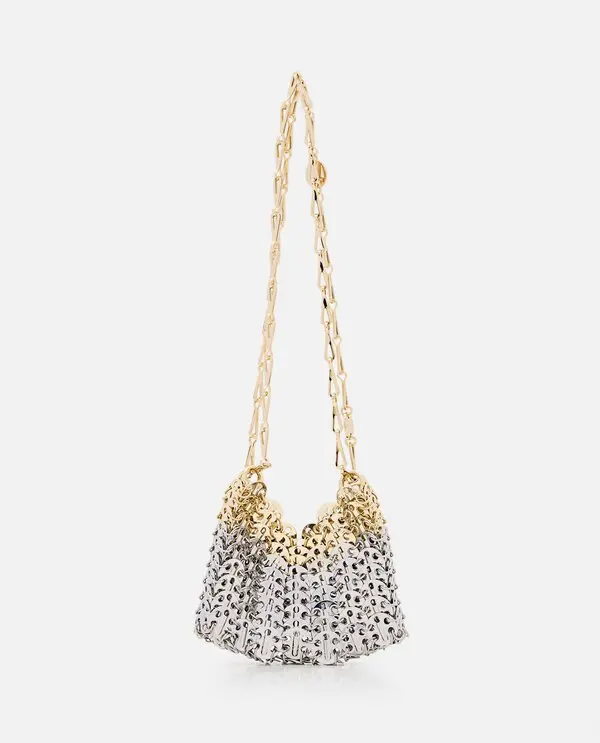 Rabanne 1969 Nano Shoulder Bag - Argento