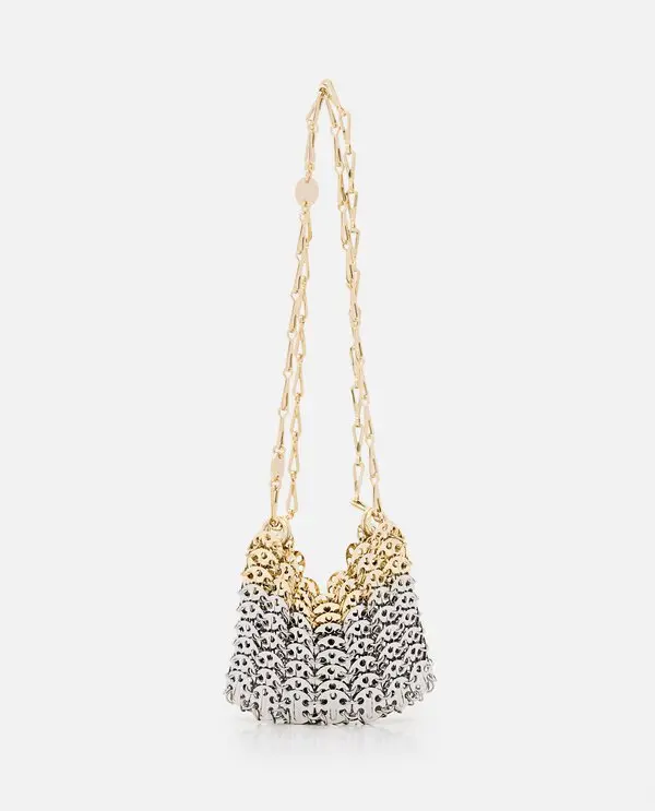 Rabanne 1969 Nano Skyline Shoulder Bag - Silver