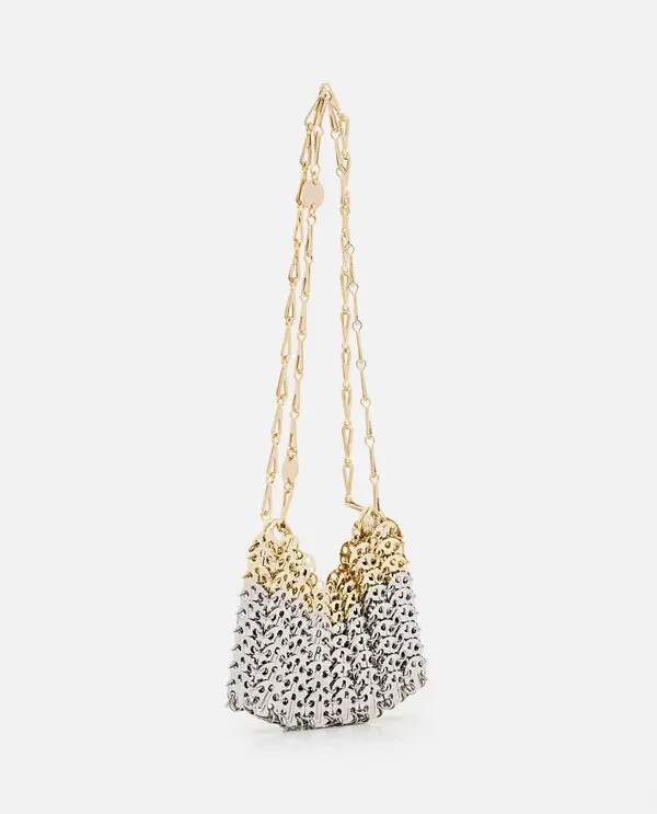 Rabanne 1969 Nano Skyline Shoulder Bag - Silver