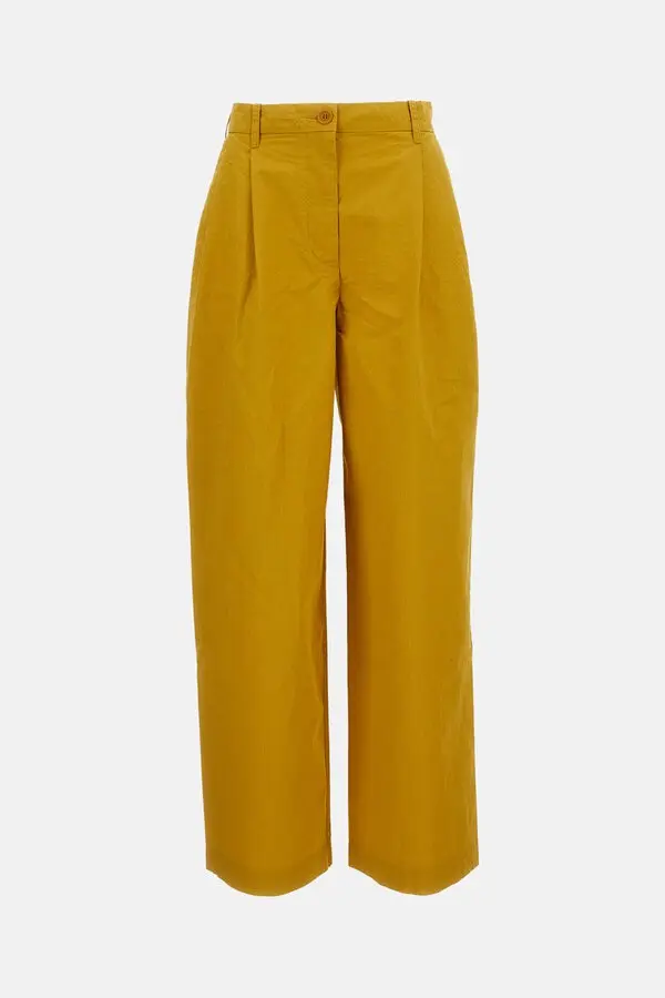 CASEY &AMP; CASEY Cotton Wide-leg Trousers